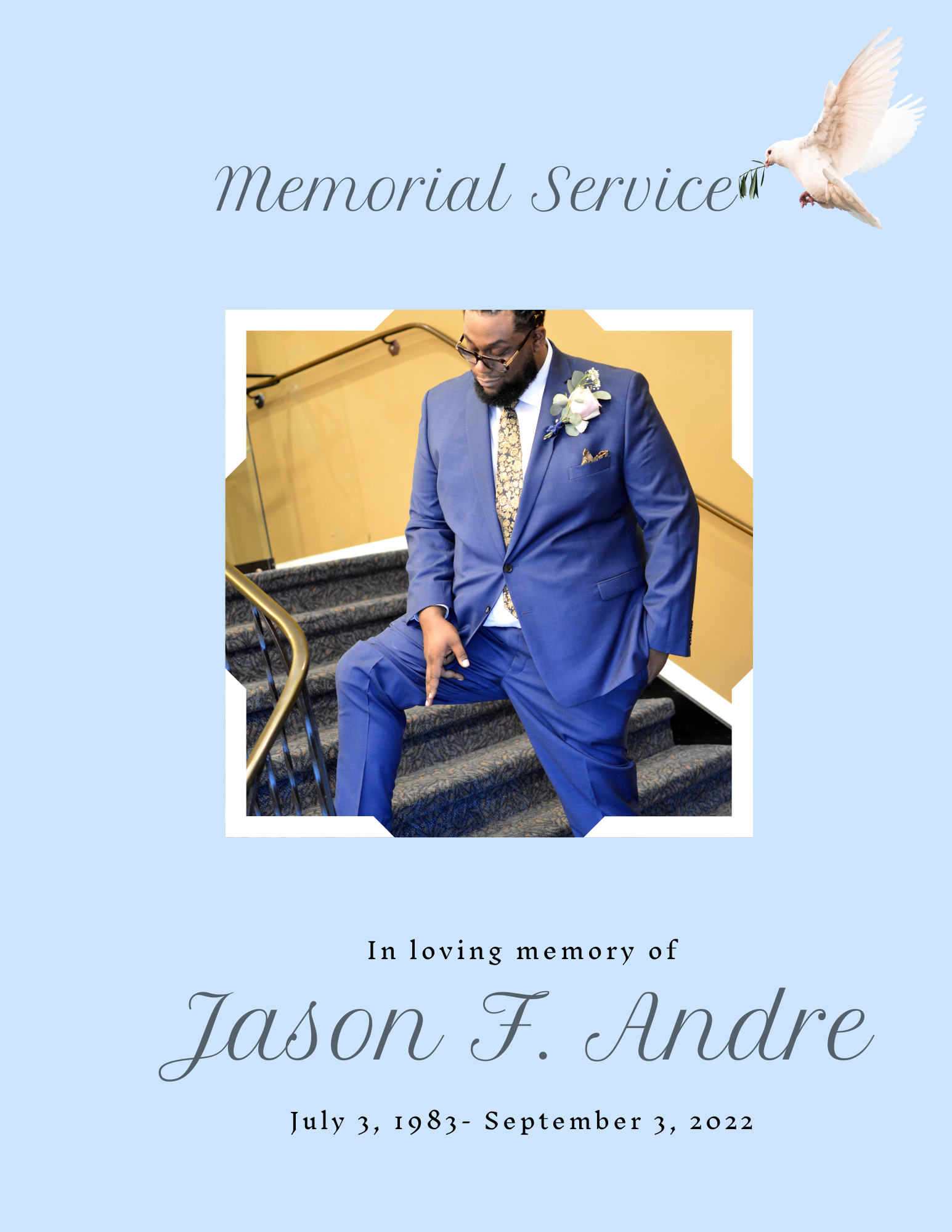 Jason Frederick Andre | O'Reilly Funeral Home, Inc.